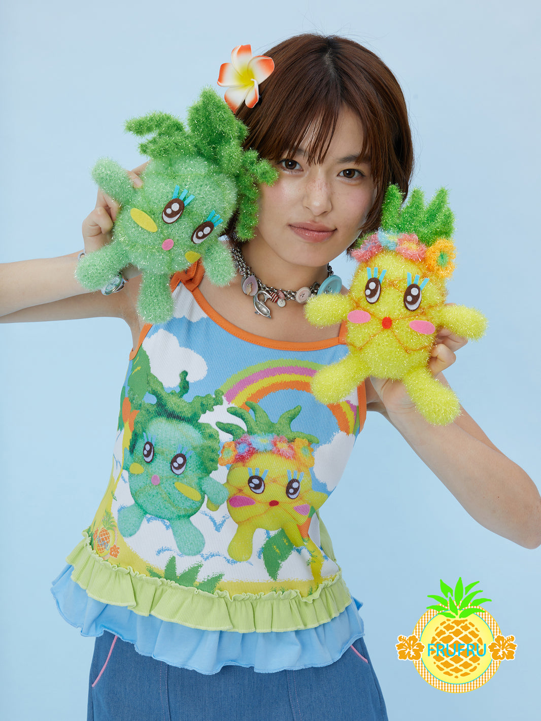 Harajuku Camisoles & Kawaii Tank Tops | Y2K & Decora Kei – Land Decora