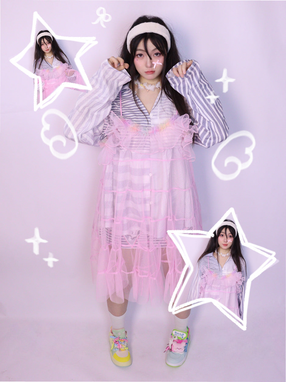 Kawaii Harajuku Dresses | Y2K & Decora Kei Outfits – Land Decora